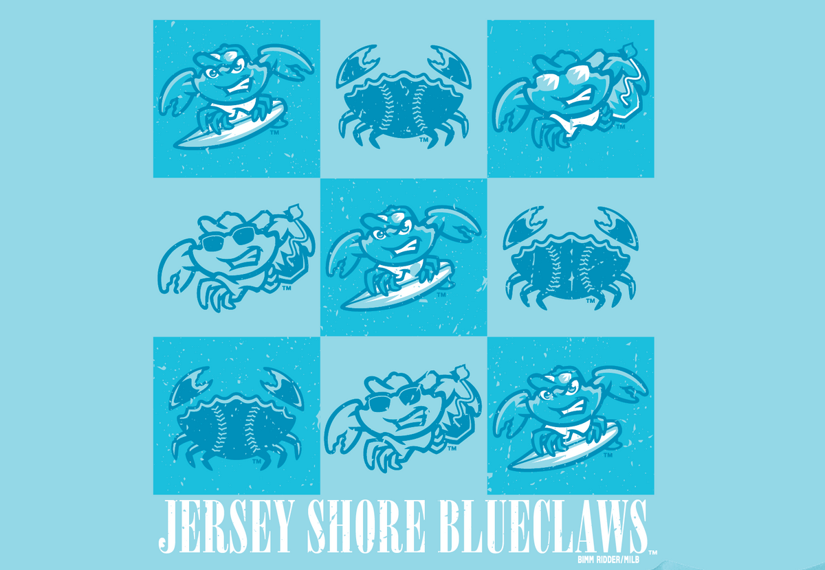 Jersey Shore BlueClaws Youth Lino T-Shirt – Jersey Shore BlueClaws ...