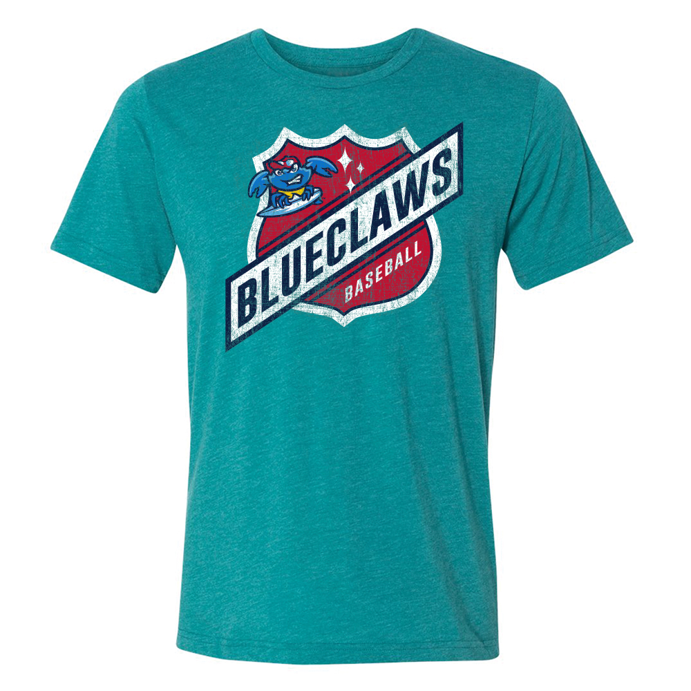 Jersey Shore BlueClaws 108 Stitches Highway T-Shirt – Jersey Shore ...