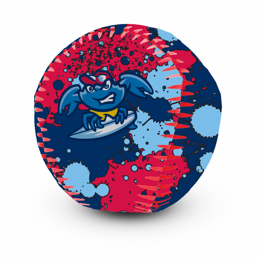 Jersey Shore BlueClaws Splatter Softee Baseball – Jersey Shore ...
