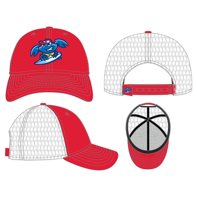 Jersey Shore BlueClaws New Era 940 Surfing Crab Trucker Cap – Jersey ...