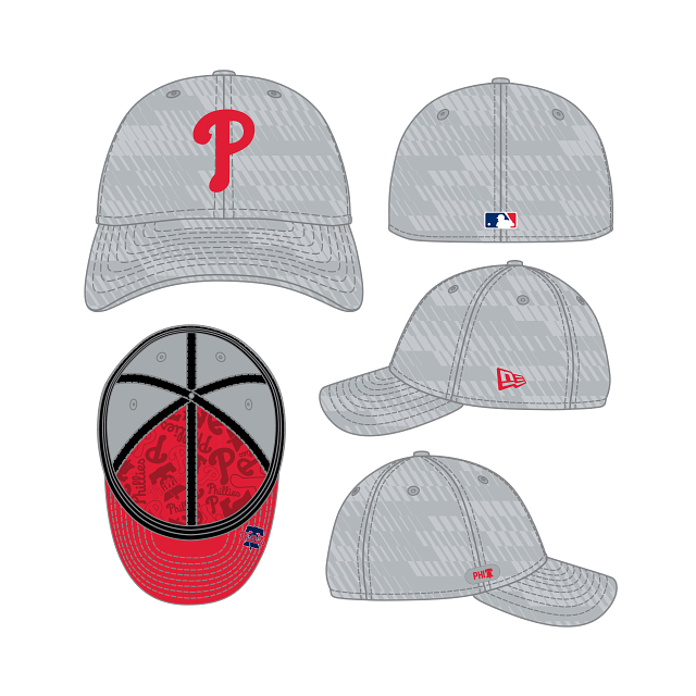 Jersey Shore BlueClaws Phillies Clubhouse 39THIRTY Stretch Fit Cap ...