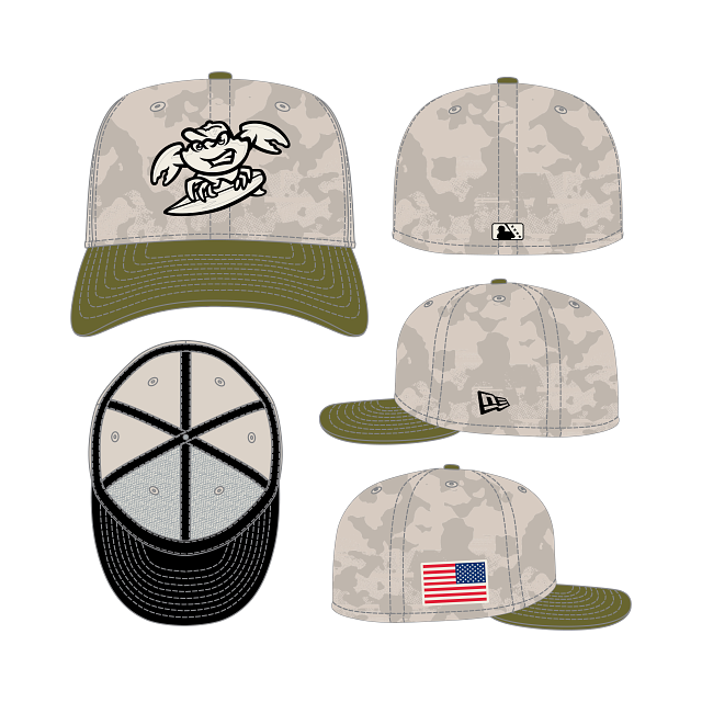 Jersey Shore BlueClaws New Era AFD 2025 59FIFTY Fitted Cap – Jersey ...