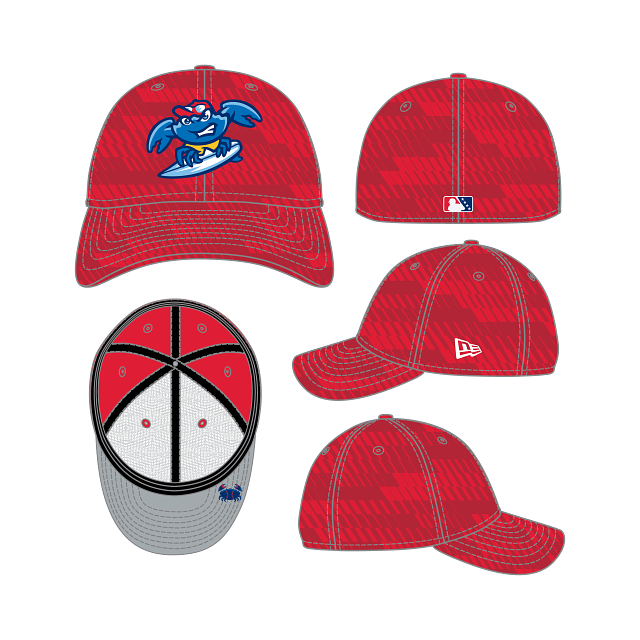 Jersey Shore BlueClaws New Era Clubhouse Stretch Fit 39Thirty Cap ...
