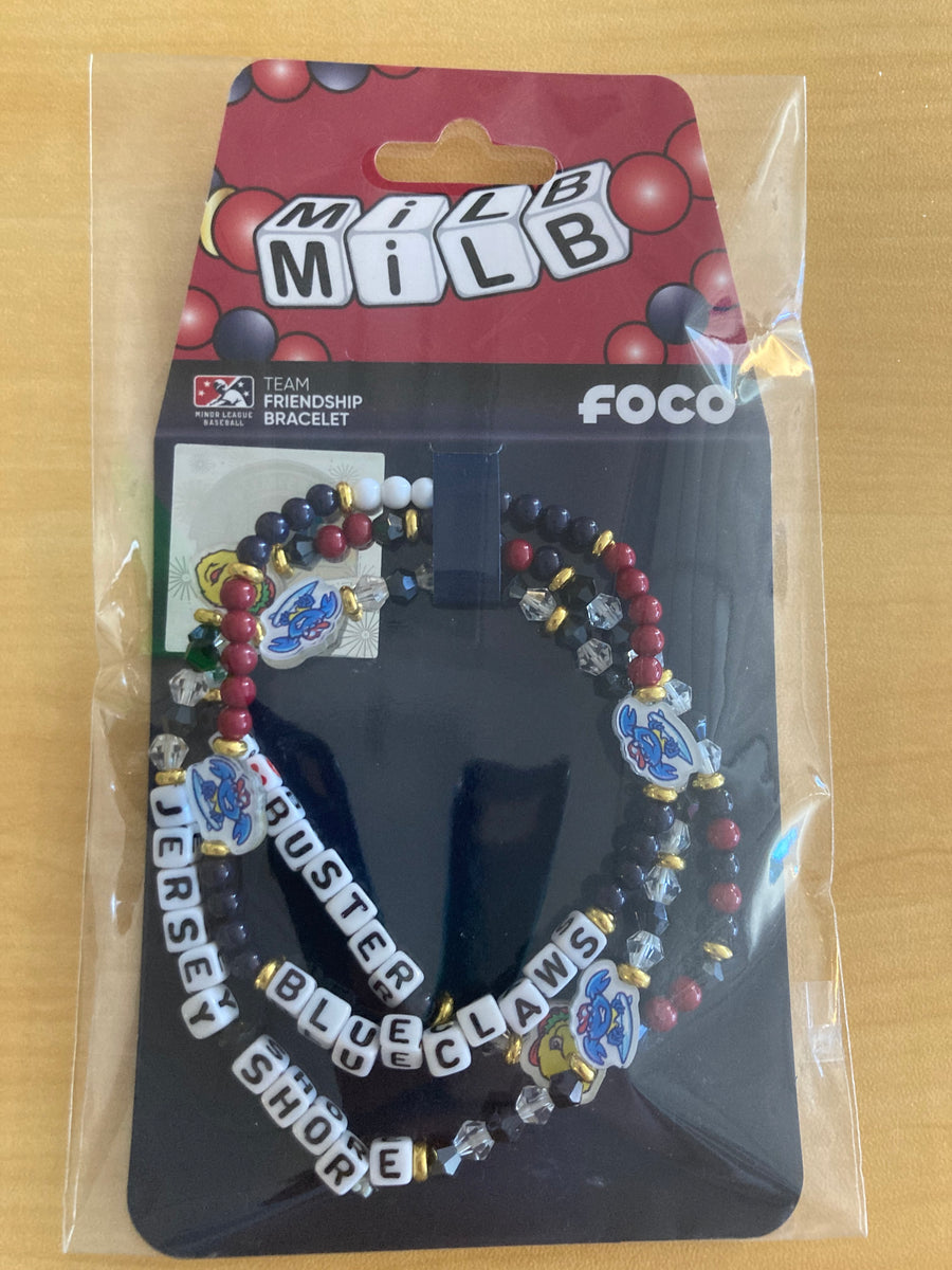 Jersey Shore BlueClaws FOCO 3 pack Friendship Bracelets Buster – Jersey ...